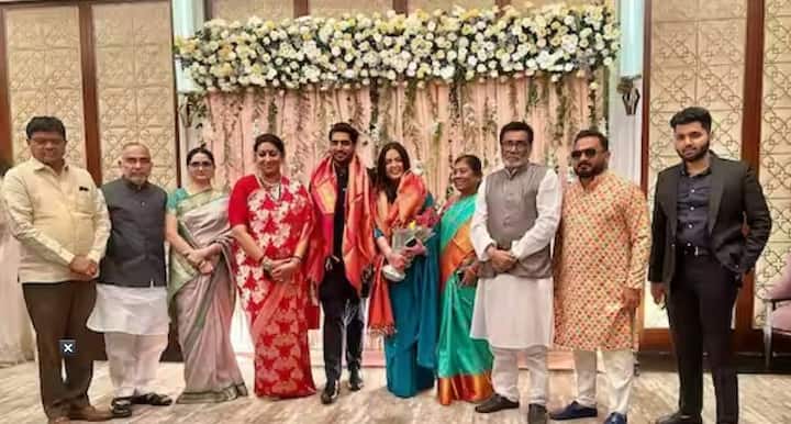 In Photos: Shah Rukh Khan Mouni Roy and many celebs attend Smriti Irani’s daughter Shanelle’s ...