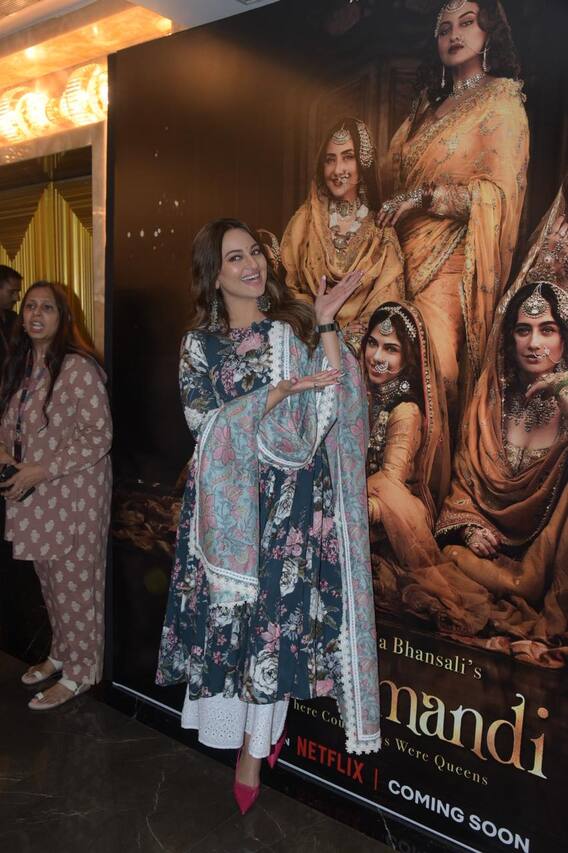 'Heeramandi' Cast Including Aditi Rao, Sonakshi Sinha And Others Attend ...