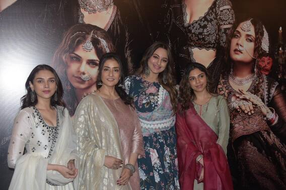'Heeramandi' Cast Including Aditi Rao, Sonakshi Sinha And Others Attend ...