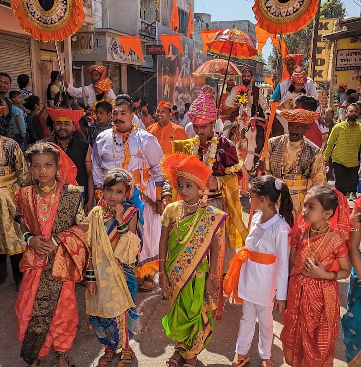maharashtra news nashik news Shiv Jayanti celebra starts from Nashik ...