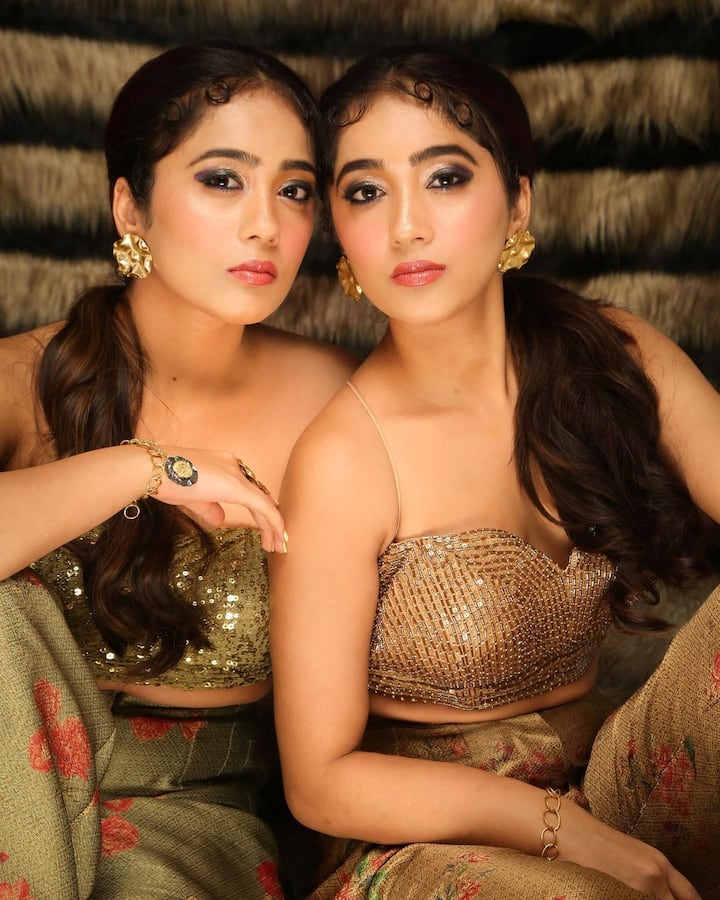 television-chinki-minkis glamorous-photos-surabhi-and-samriddhi-stylish-look | Chinki-Minki's ...