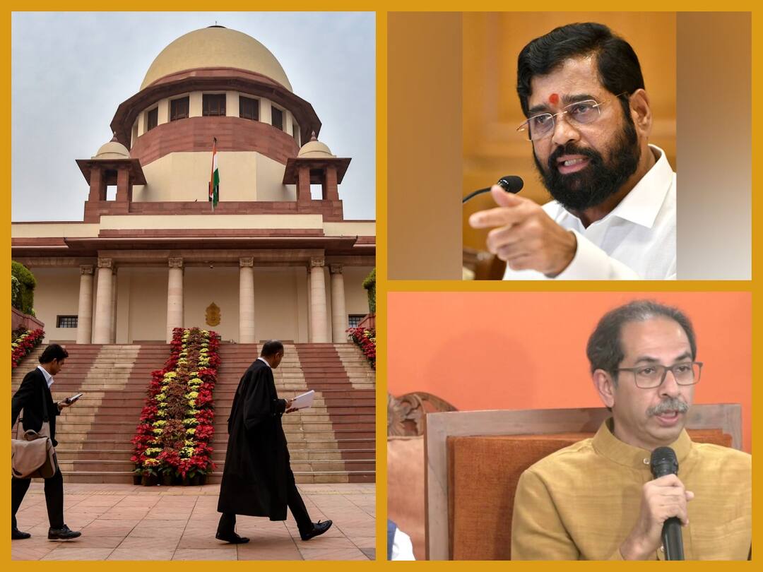Shiv Sena Case Hearing Uddhav Thackeray vs Eknath Shinde Supreme Court refuses to stay Election ...