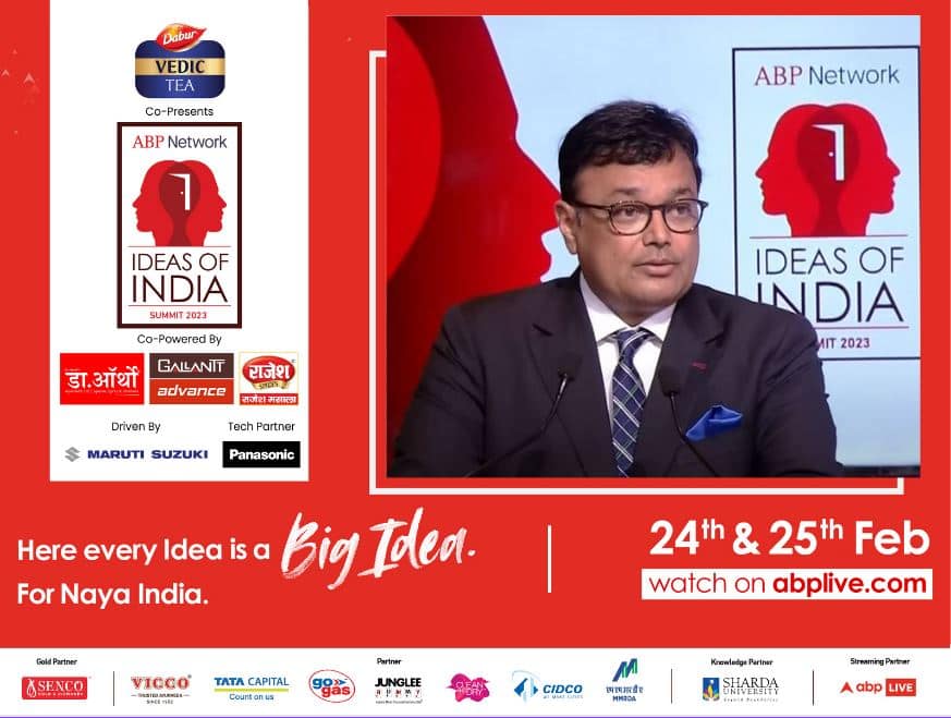 Ideas of India 2023 by ABP Network CEO avinash Pandey welcome Adress speech | Ideas of India ...