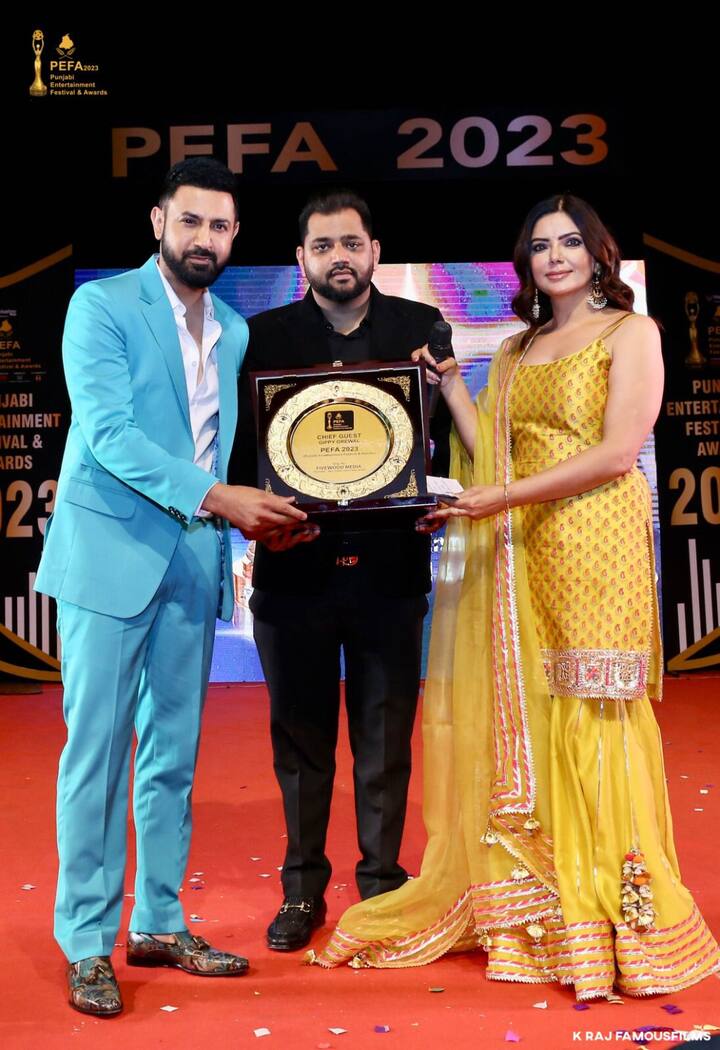pefa awards 2023 satinder sartaj bags punjab rattan award sargun mehta ...