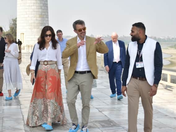 Denmark Crown Prince Frederik Andre Henrik Christian Crown Princess ...