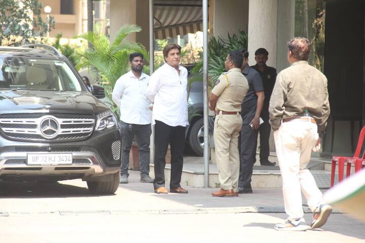 Satish Kaushik Demise: Anupam Kher, Raj Babbar Reach Actor's Residence