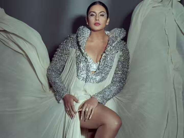 Pics Huma Qureshi Bold Latest Photoshoot With Badass Look In Silver