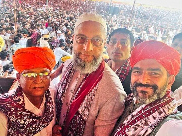 Aimim Chief Asaduddin Owaisi Played Victim Card In Rajasthan Gave An