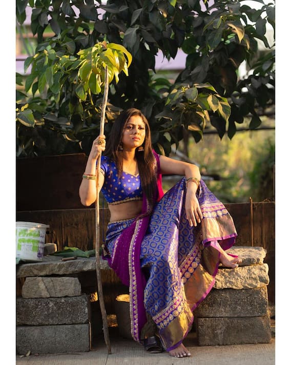 Brahmamudi Serial Sharmitha Gowda Beautiful Photos, Goes Viral ...