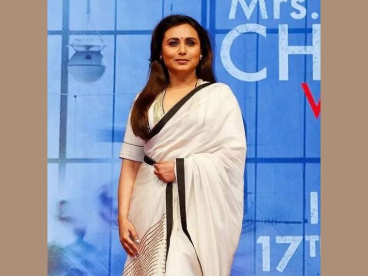 Rani Mukherjee Oozes Elegance In A Statement Saree During Mrs ...
