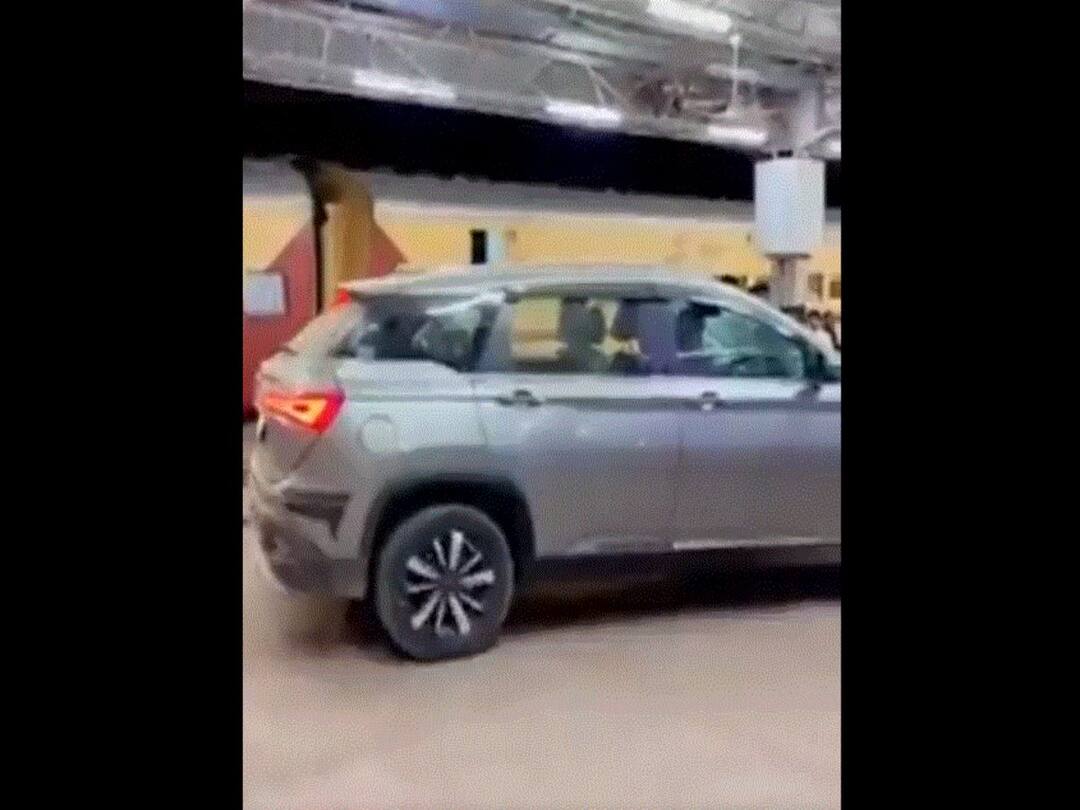 Agra Man Drives SUV On Railway Platform To Make Reels, Booked Under Railway Act: WATCH