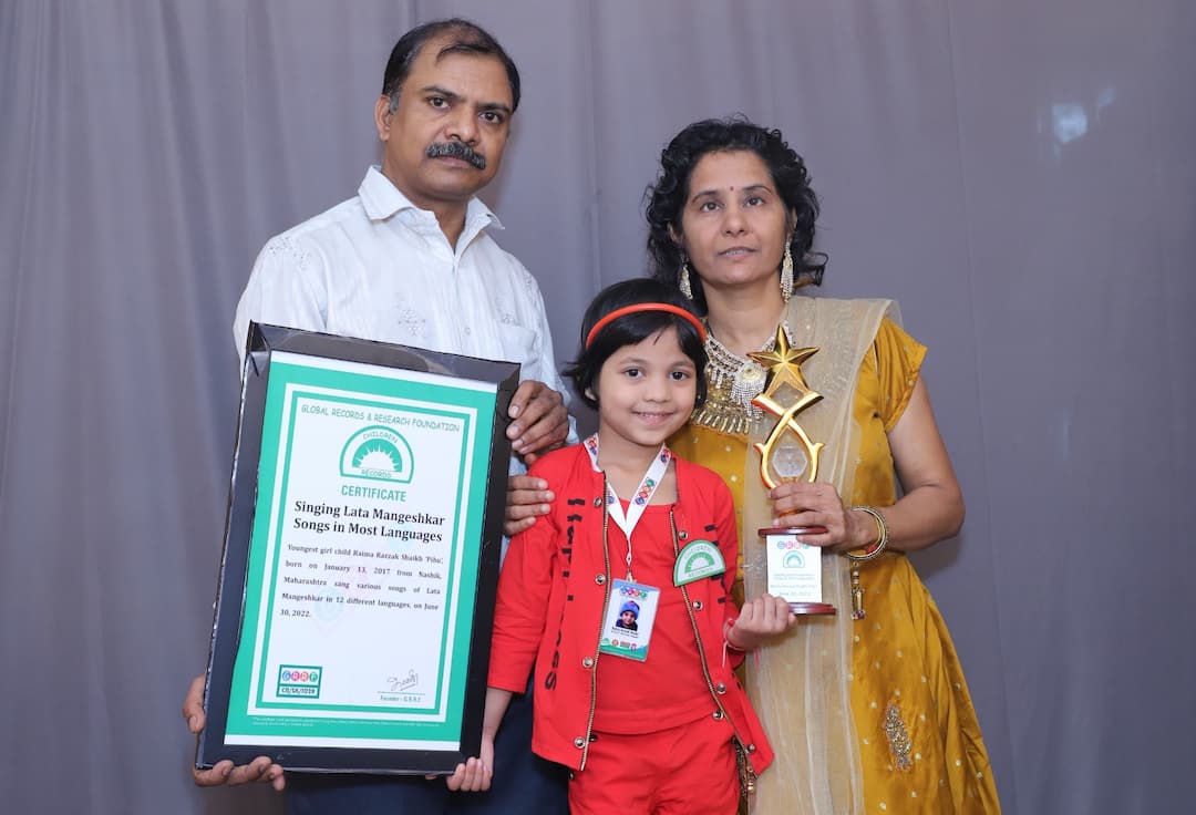 | Nashik Pihu Rayma Shaikh : अवघे सहा वर्ष वय, लतादीदींची फॅन, नाशिकची ...