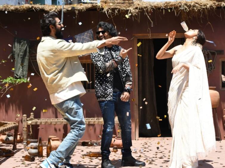 Nani Keerthi Suresh Rana in Mumbai For Dasara Promotions Dhoom Dhaam ... Nani Keerthi Suresh Rana in Mumbai For Dasara Promotions Dhoom Dhaam ...