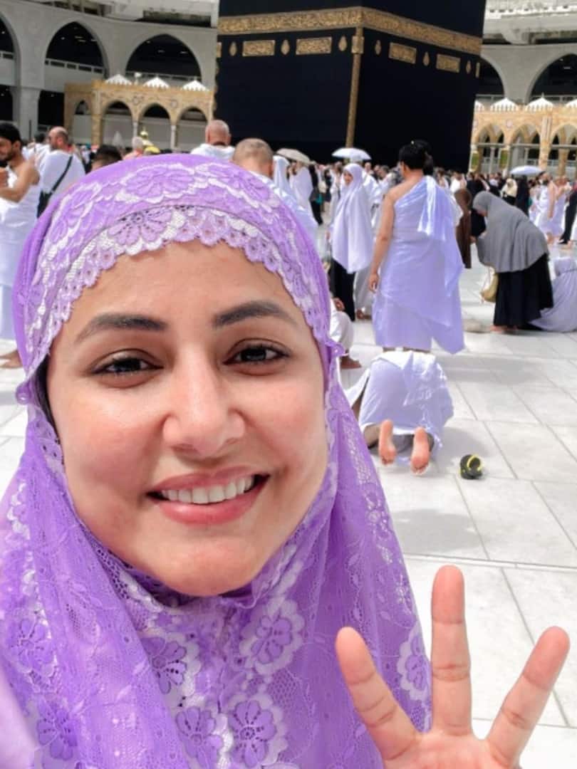 हिना खान ने रमजान में पूरा किया उमराह, ट्रोलर्स को दिया जवाब