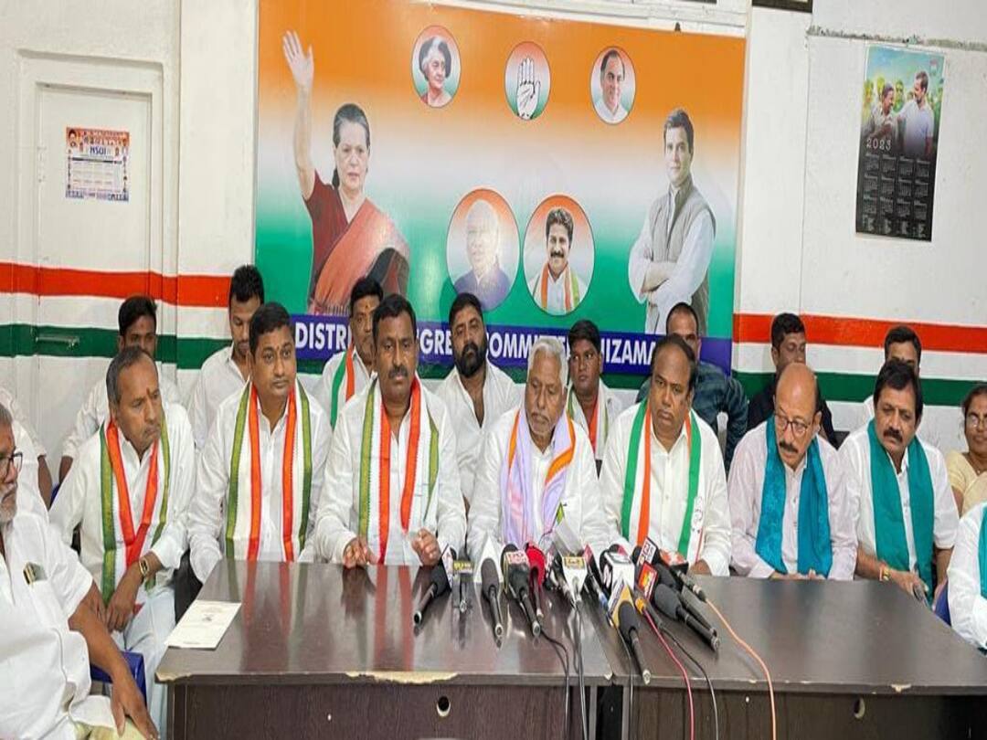 Nizamabad Congress Mlc Jeevan Reddy alleged BJP Modi government intentionally disqualified Rahul ...