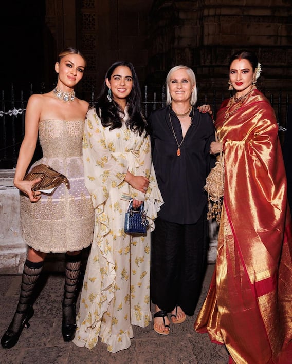 Natasha Poonawalla Drops Gorgeous Outfit Pictures From Dior India Show; See