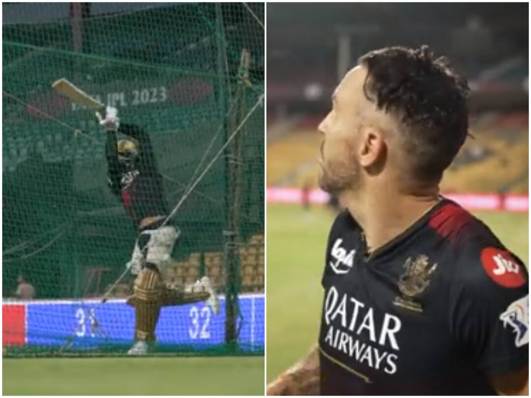 RCB In IPL 2023 Virat Kohli RCB Skipper Faf du Plessis Gets Distracted By Virat Kohli's ...