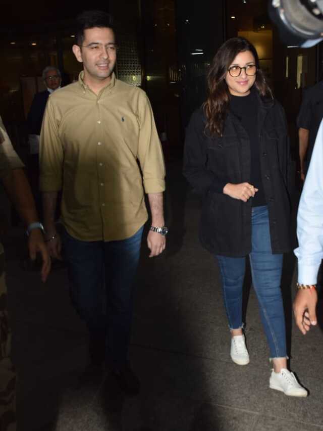 Parineeti Chopra And Raghav Chadha Spotted Together At Airport Amid Wedding Rumours