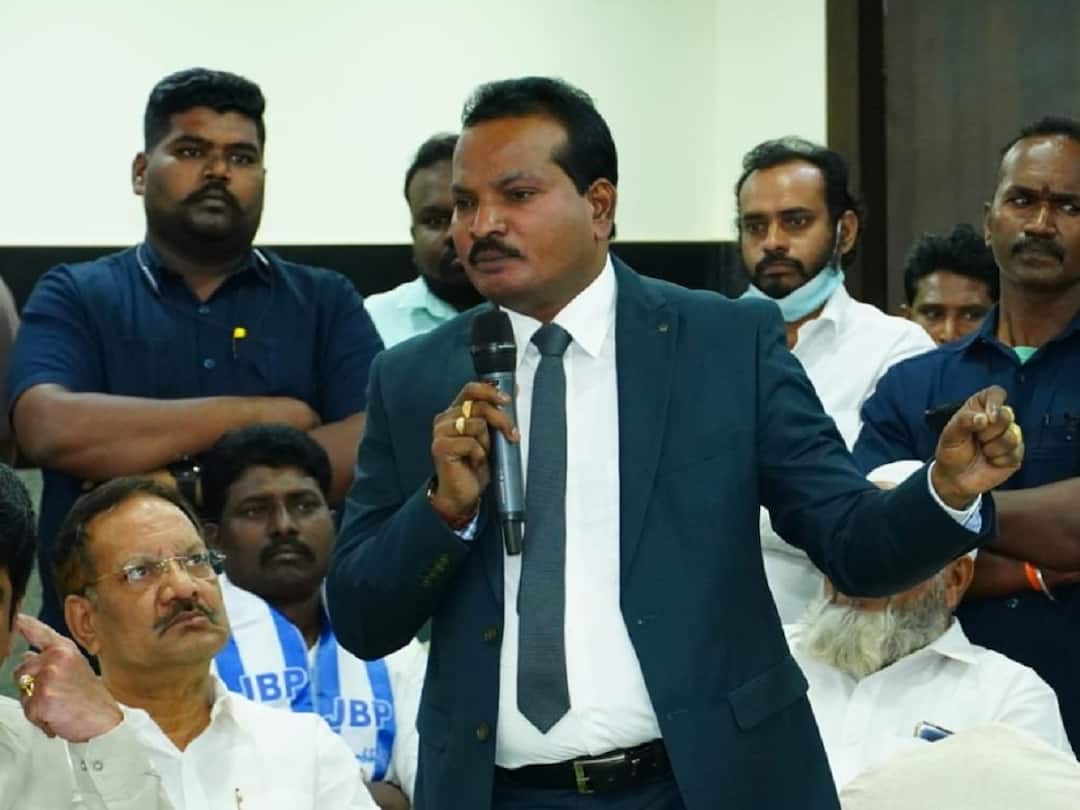 jai bheem bharat party president jada sravan kumar fires on jagan government | Jada Sravan Kumar ...