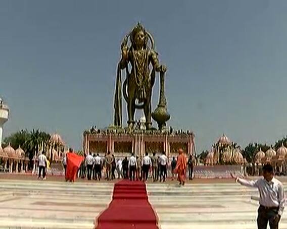 Hanuman Jayanti: Union Home Minister Amit Shah Offers Prayers 54 Feet ...