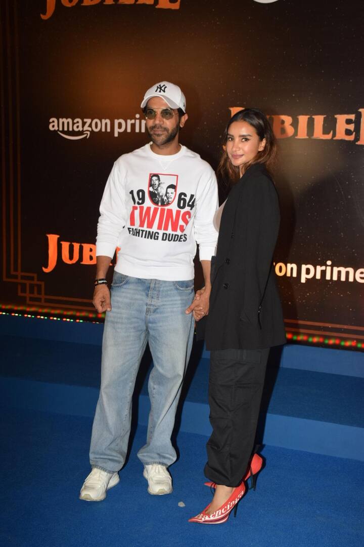 Ayushmann Khurrana Ananya Panday Aditi Rao Hydari Rhea Chakraborty and ...