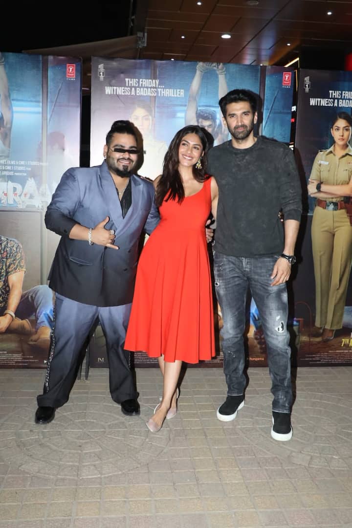 Gumraah Screening: Aditya Roy Kapur, Mrunal Thakur, Vidya Balan And ...