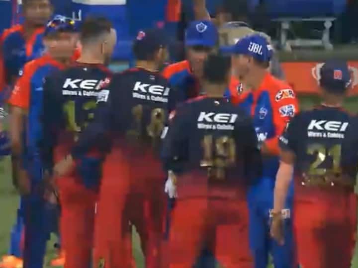 IPL 2023 Virat Kohli Refused to Shake hands with Sourav Ganguly after RCB defeated DC By 23 Runs ...