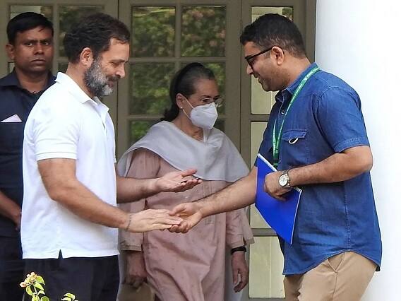 Rahul Gandhi Rahul Vacates His Official Bungalow In The Presence