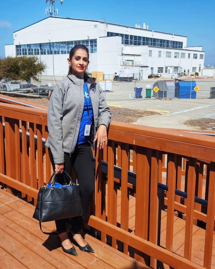 Actress Laya At Her Work Place In California City | Laya ...