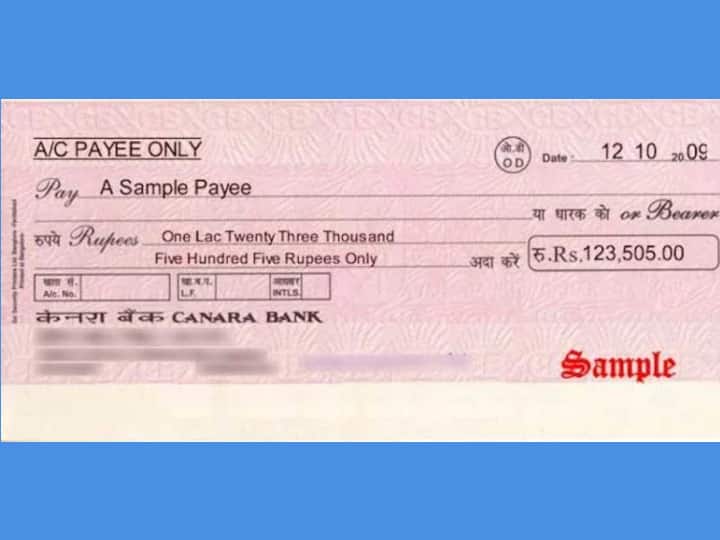 How to redeem cheque know what does the lines on corner of cheque means ...