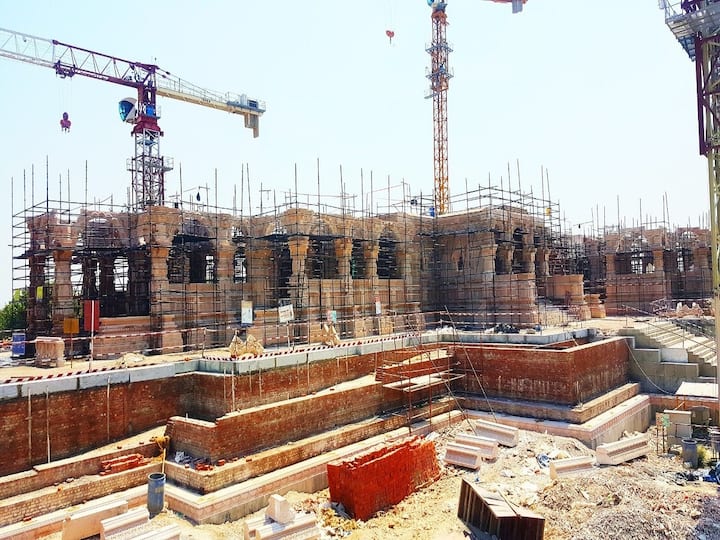 Ground Floor Built, Pillars Carved: Ayodhya's Ram Mandir Construction ...