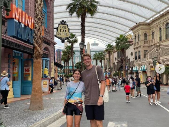 ipl 2023 mumbai indians player cameron green and his girlfriend Emily ...