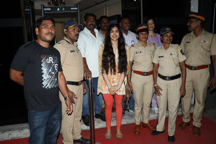 Adah Sharma spotted at Mumbai Bandra PVR after accident see The Kerala ...