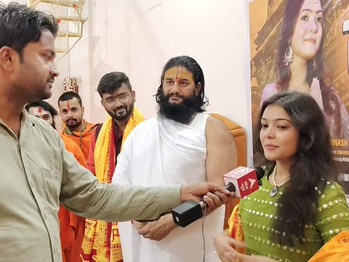 Ayodhya mahant sanjay das innaugrate hymns for Lord Ram in singer nishtha sharma voice ann ...
