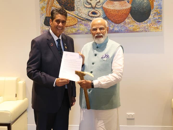 IN PICS PM Modi Bestowed With Fiji's Highest Honour 'Companion Of The Order Of Fiji' By ...