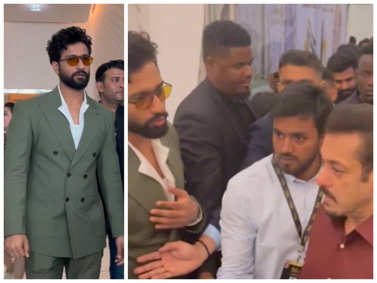 Iifa 2023 Salman Khans Security Pushes Away Vicky Kaushal In A Viral