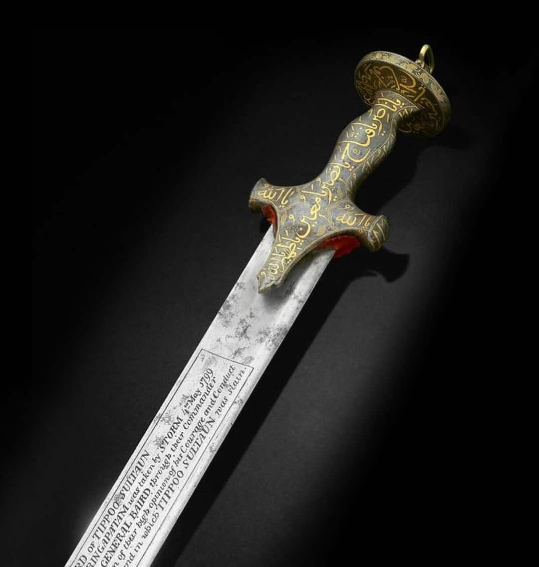 Tipu Sultan Sword Auction: Tipu Sultan's sword auctioned, all records ...