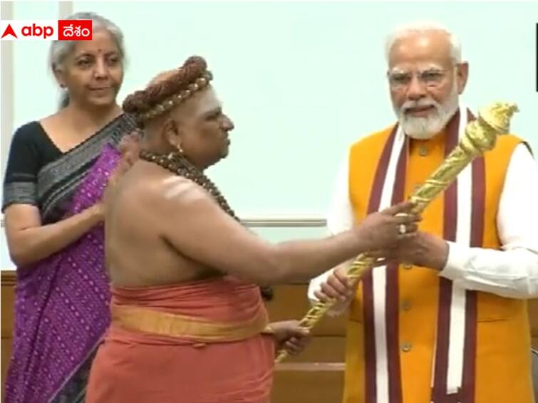 Sengol News Adheenams hand over Sengol to PM Modi ahead of new ... Sengol News Adheenams hand over Sengol to PM Modi ahead of new ...