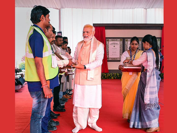 New Parliament Building Inauguration PM Modi Inaugurates New Parliament ...