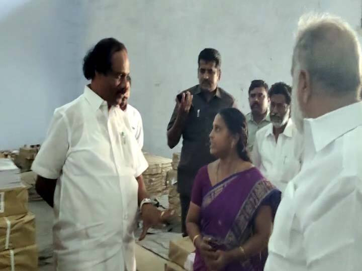 Tamil Nadu Rural Development Minister I. Periyasamy and Head of the ...