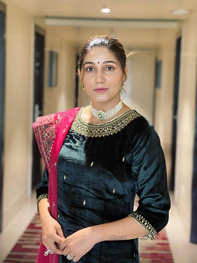 Sapna Choudhary husband Veer Sahu revealed why they hide dancer pregnancy news | Sapna Choudhary ...