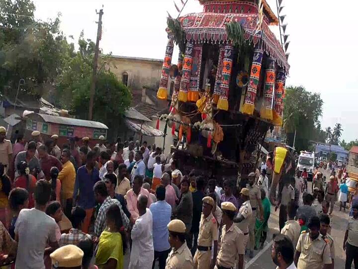 Vaikasi Visakam Palani Murugan Temple car festival large number of ...