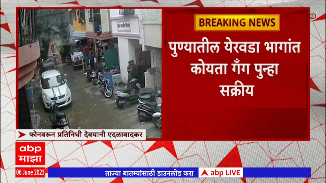 Pune Koyata Gang Crime News Marathi News | Pune : पुण्यात कोयता गँगची दहशत