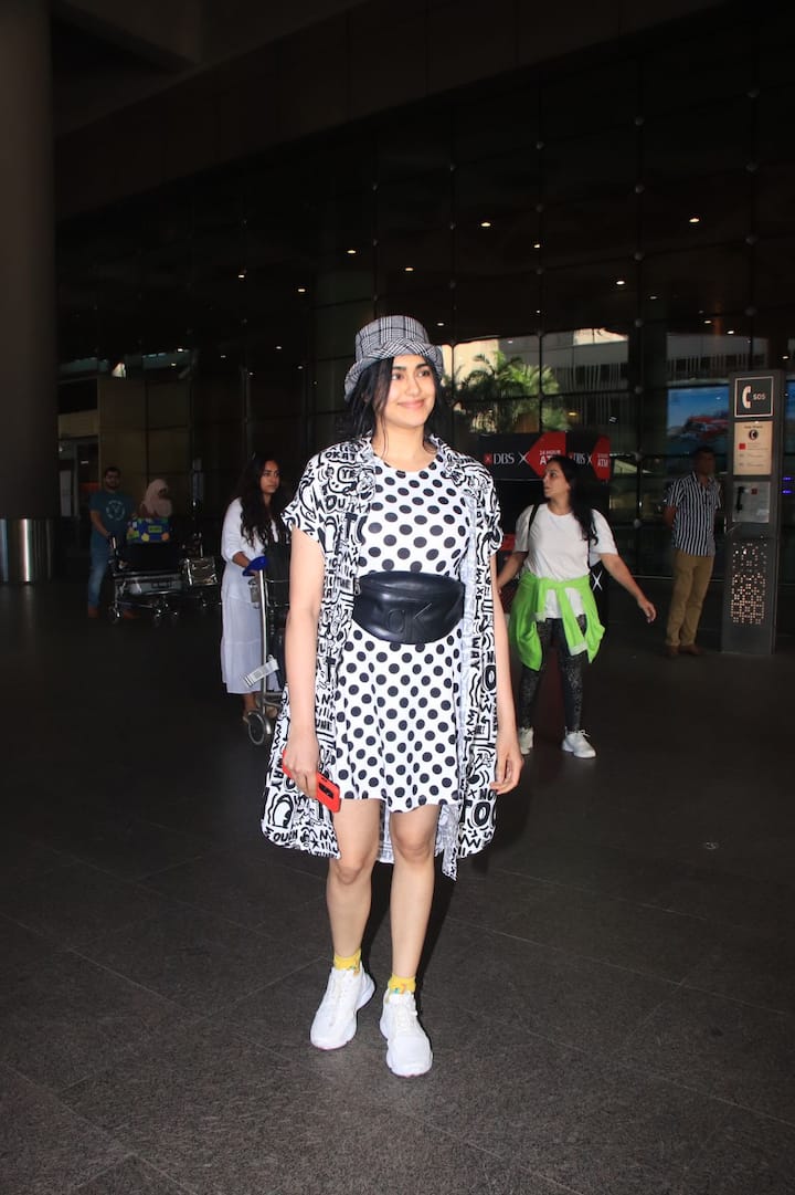 Adah Sharma Flaunts Her Stylish Side In A Polka Dot Dress - SEE PICS