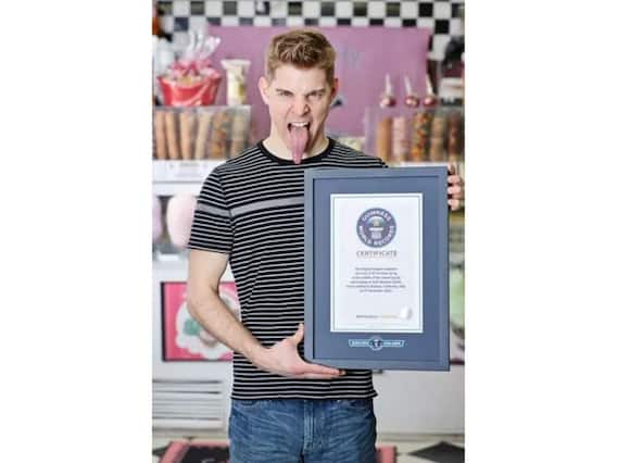 Longest Tongue In The World Guinness World Record Of Longest Tongue ...