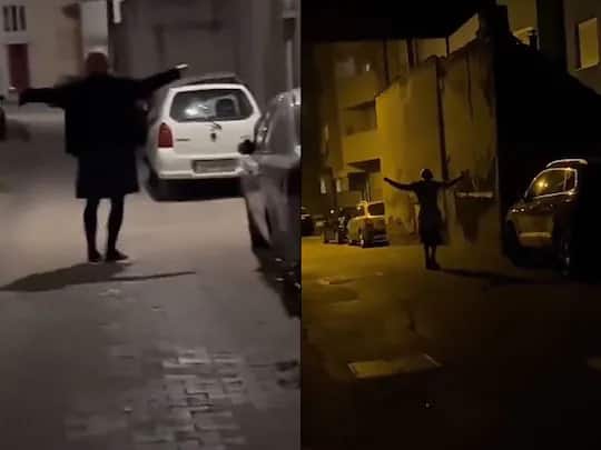 viral Serbian dancing lady viral video Serbia ghost woman dance on ...