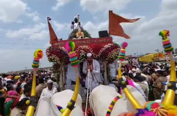 ashadhi wari 2023 sant dnyaneshwar maharaj stay in valhe and tukaram ...