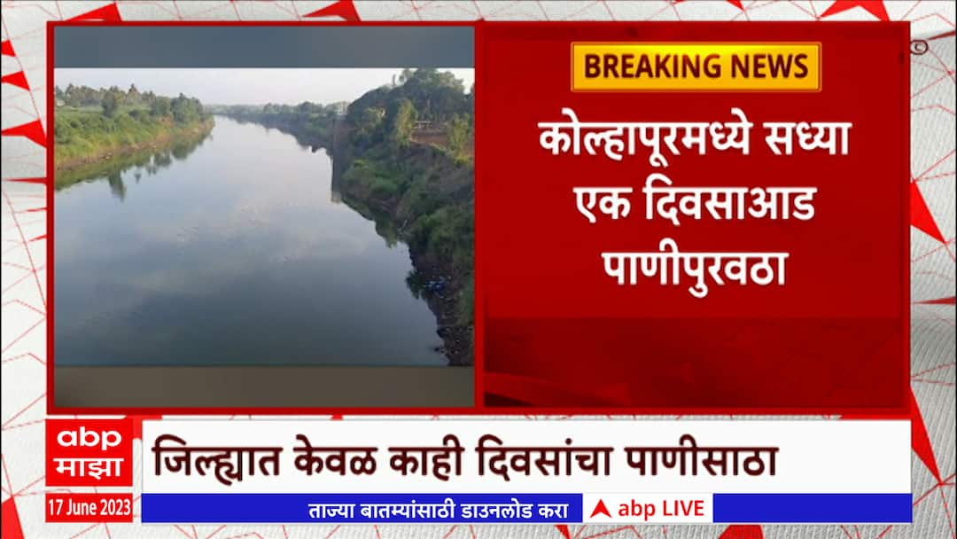 Kolhapur Water Issue Maharashtra News Update Marathi News | Kolhapur Water Issue: कोल्हापूरमध्ये ...
