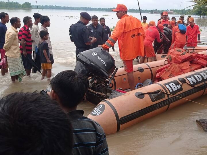 NDRF Carries Out Rescue Operations In Assam Amid Heavy Floods — SEE PICS