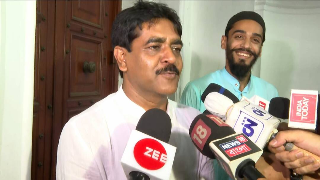 ISF MLA Of Bhangor Naushad Siddiqui And Canning East TMC MLA Saokat Molla In Assembly Together ...